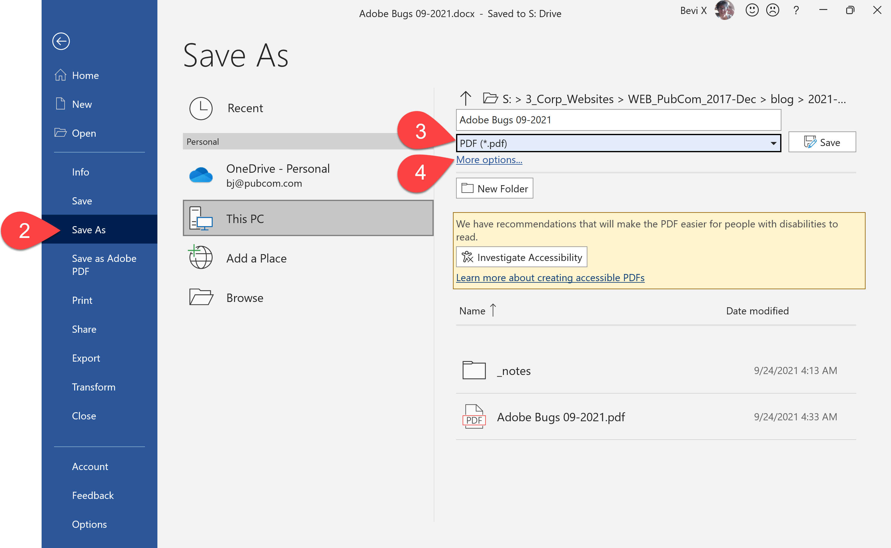 Bugs In PDFs With Adobe PDF Maker